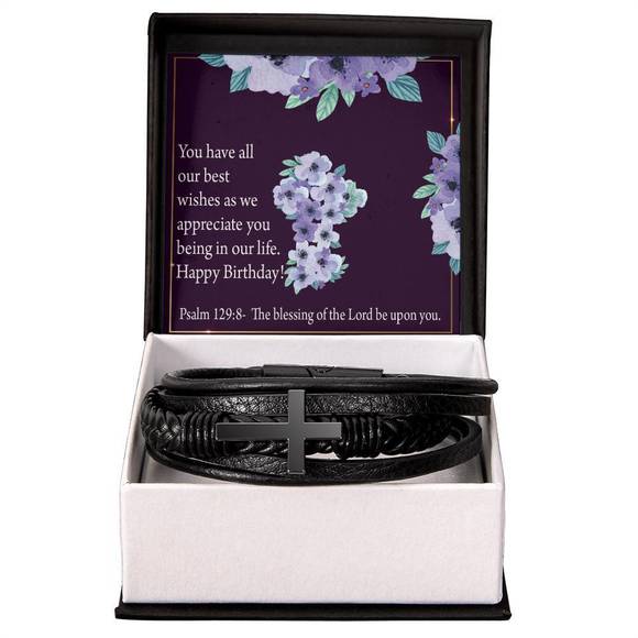 Accessories | Birthday Appreciation Psalm 1298 Mens Stainless Steel ...